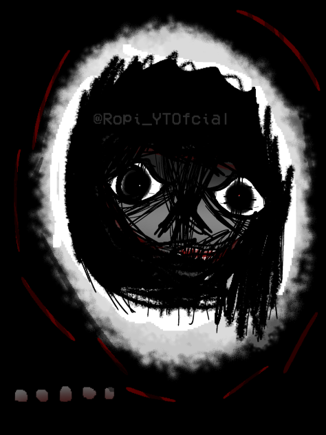 Fancy Island💀👁️🖤 (Dead Air Fanart) - ibisPaint