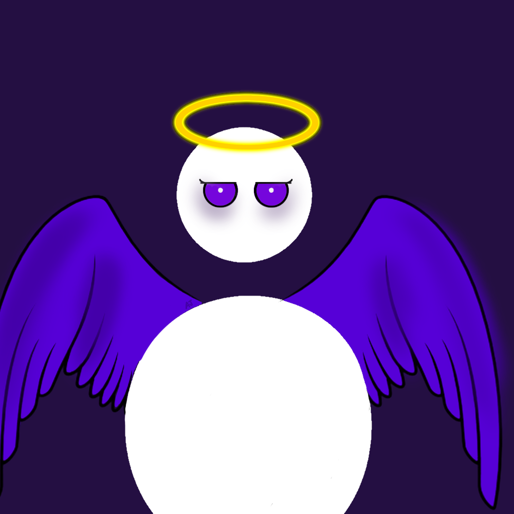 The tired angel - ibisPaint