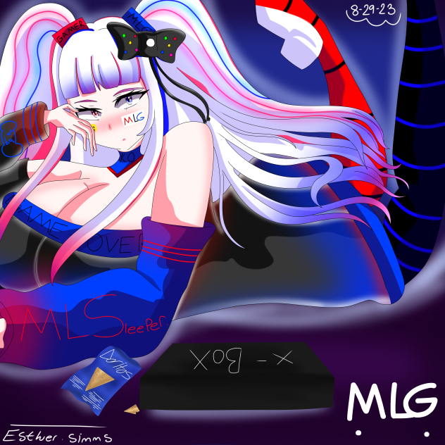 Lay-z MLG 🎮 [RANDOM] - ibisPaint