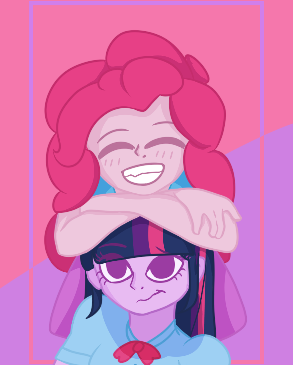 Pinkie&Twilight - ibisPaint