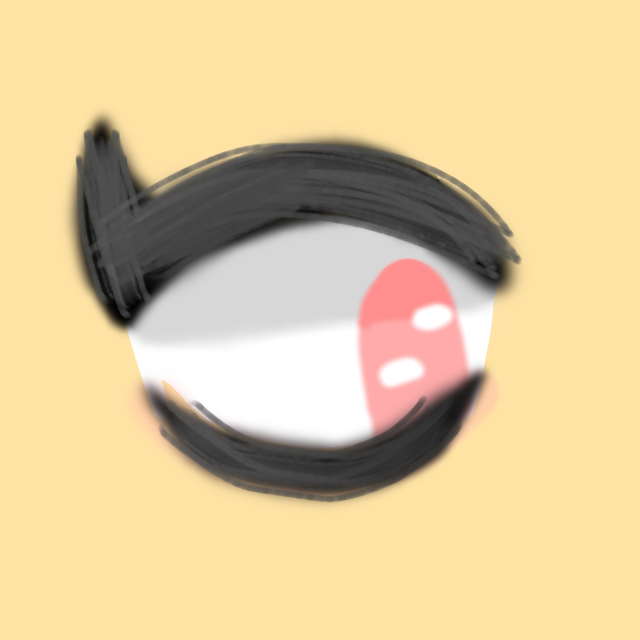Low quality eye animation - ibisPaint