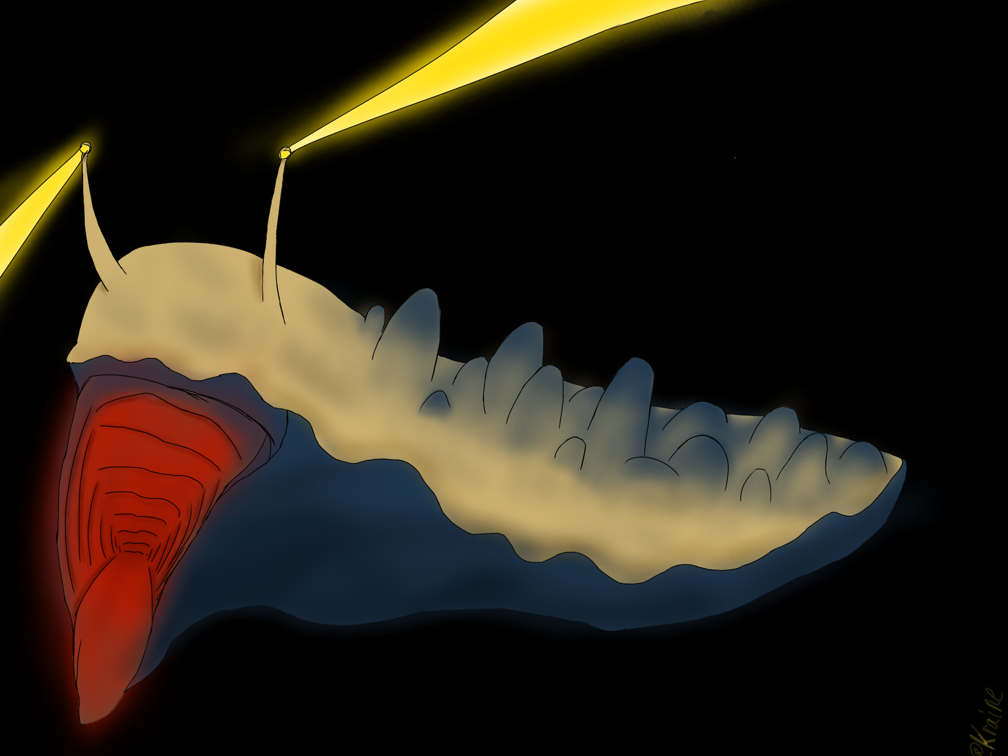 Doom Slug for friend - ibisPaint