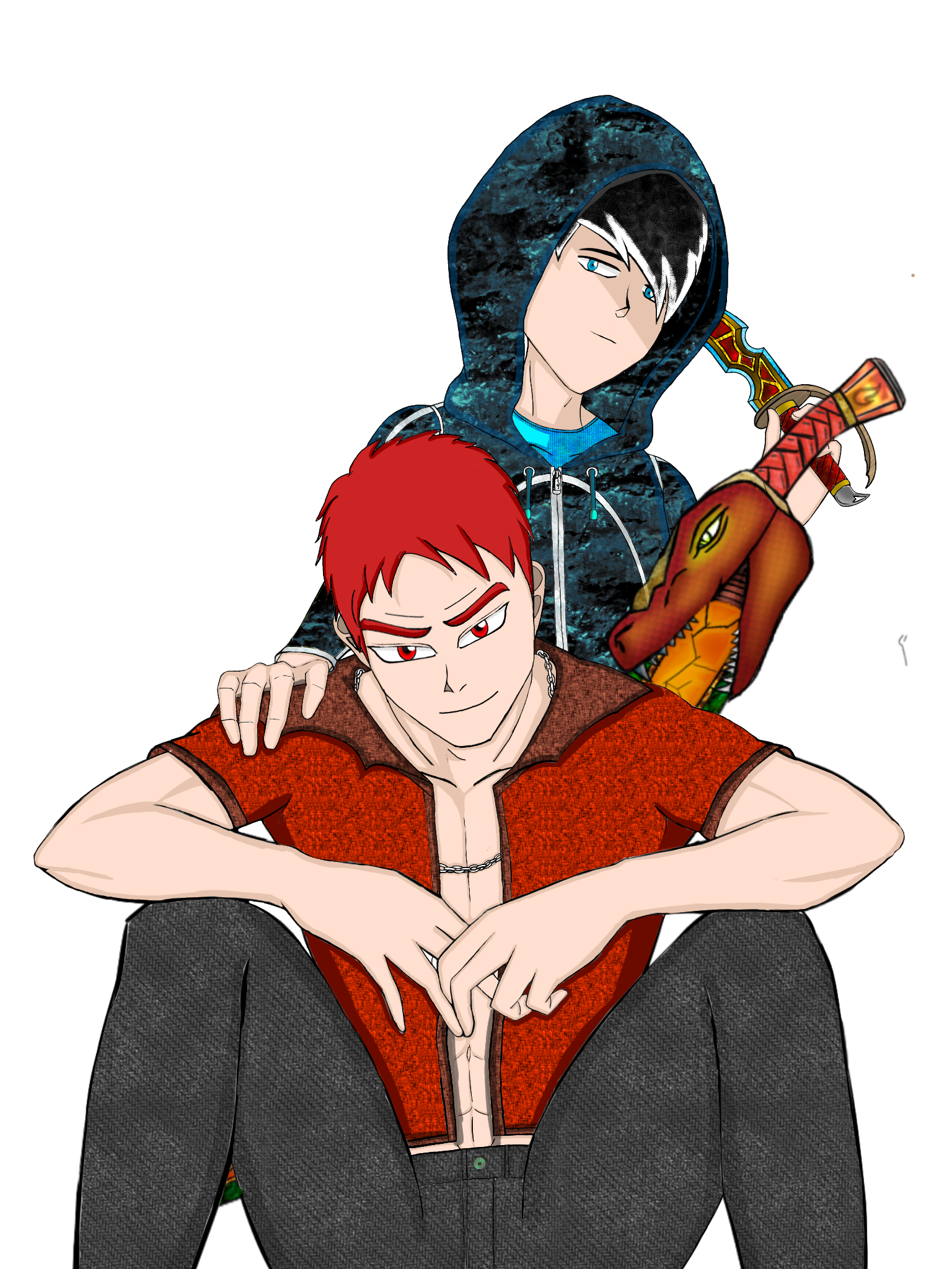 rex and luke - ibisPaint