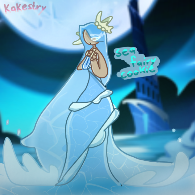 sea fairy cookie - ibisPaint