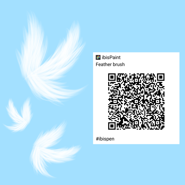 Feather brush - ibisPaint