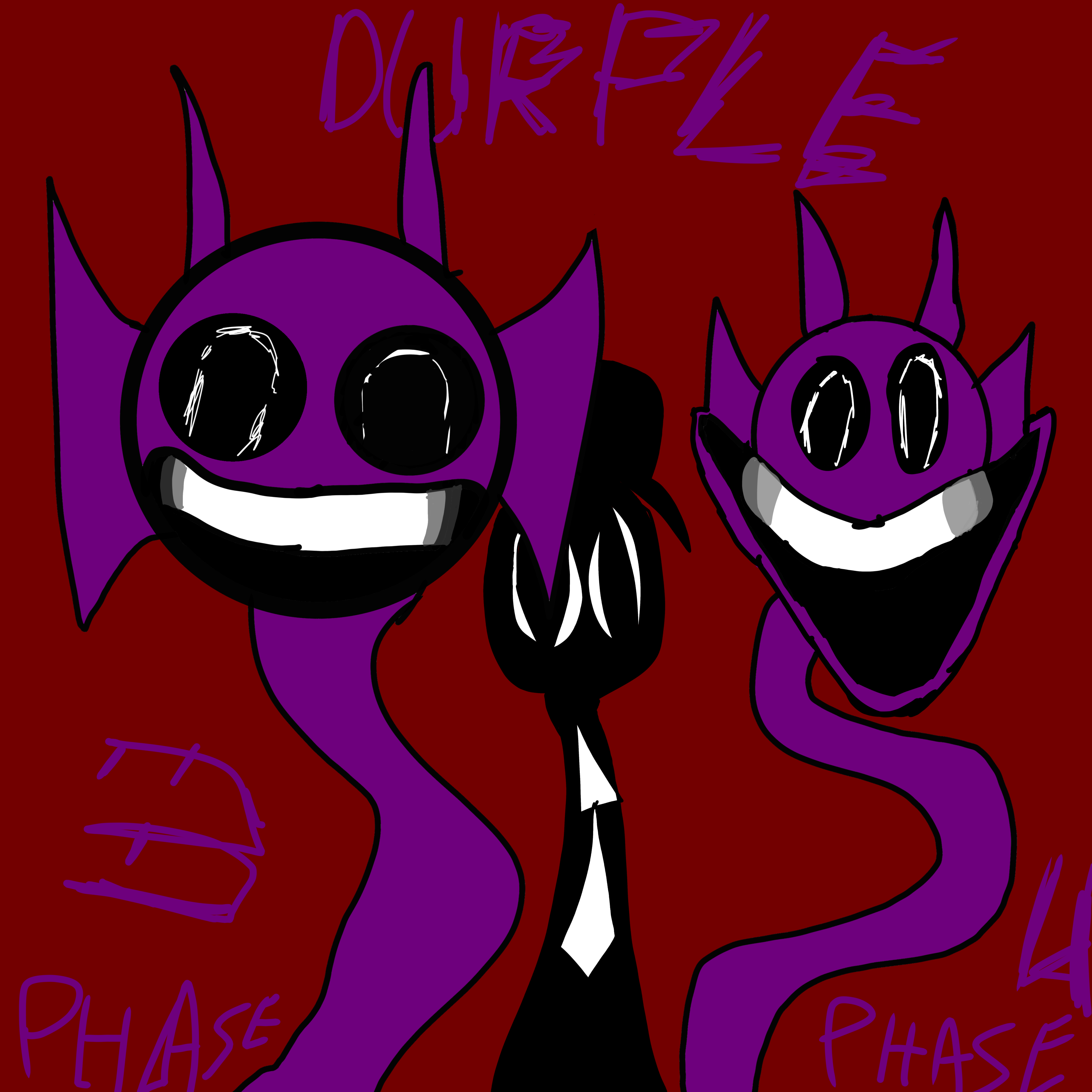 durple sprunki - ibisPaint