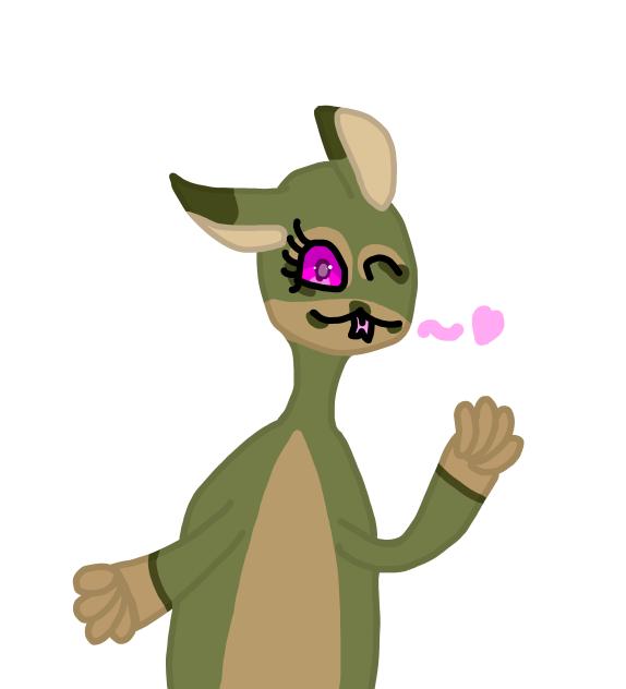 Gumi’s oc! This goofy gremlin creature. - ibisPaint