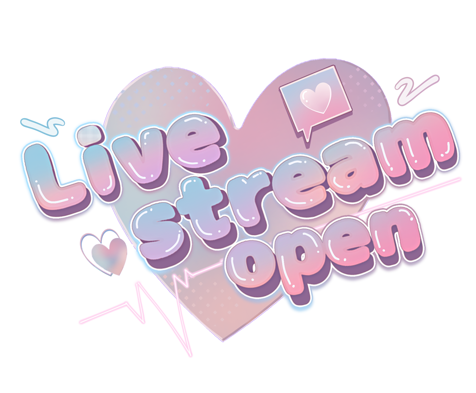 Live stream template 5 - ibisPaint