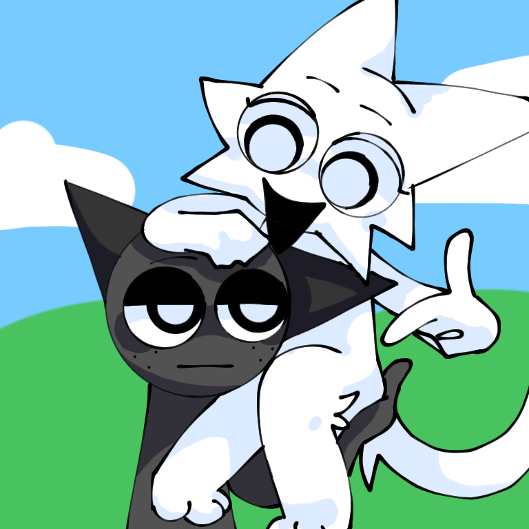 White(Wenda) and Gray! - ibisPaint