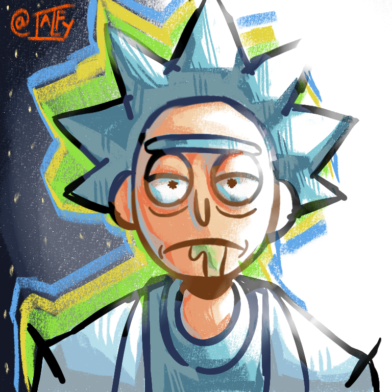 rick sanchez - ibisPaint