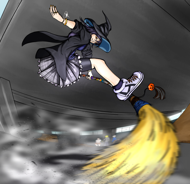 Ground Trick （or Treat） - ibisPaint