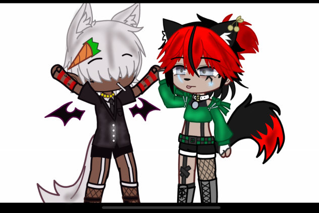 Two besties - ibisPaint