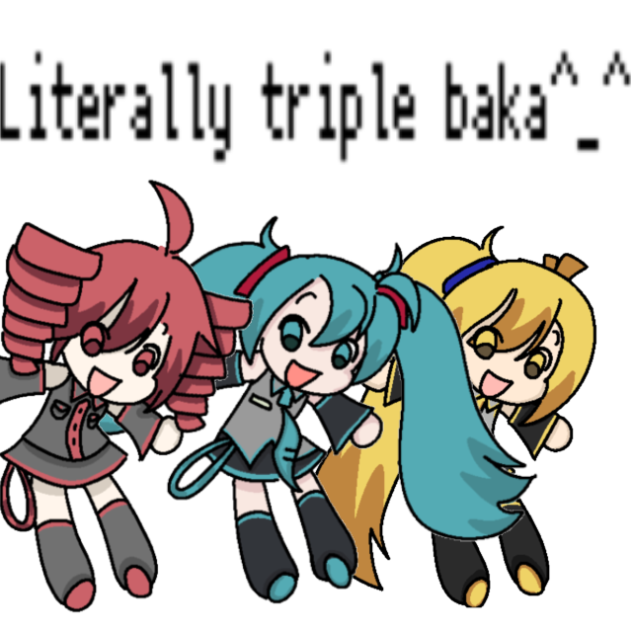 Literally triple baka - ibisPaint