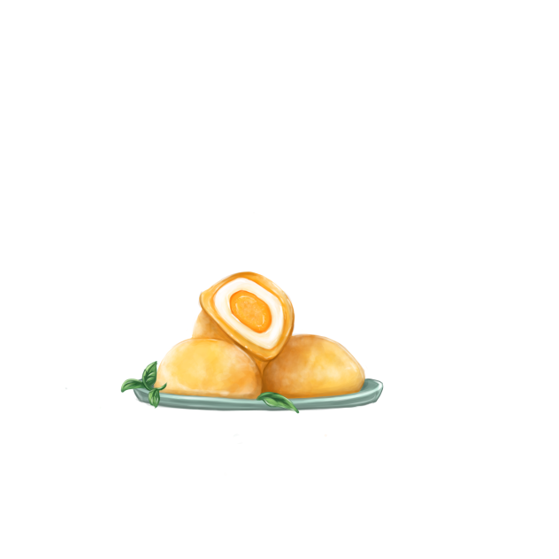 Mango mochi - ibisPaint