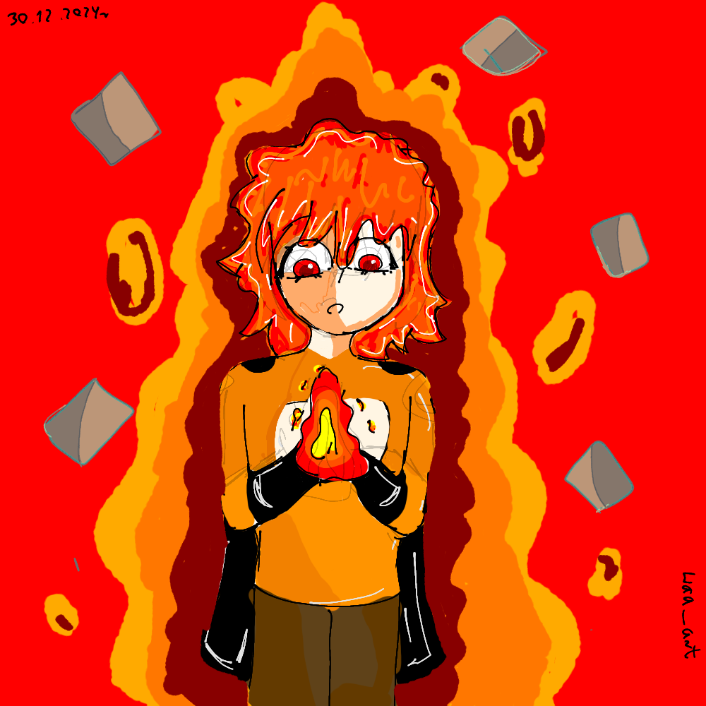 Let me heat you up🔥 - ibisPaint