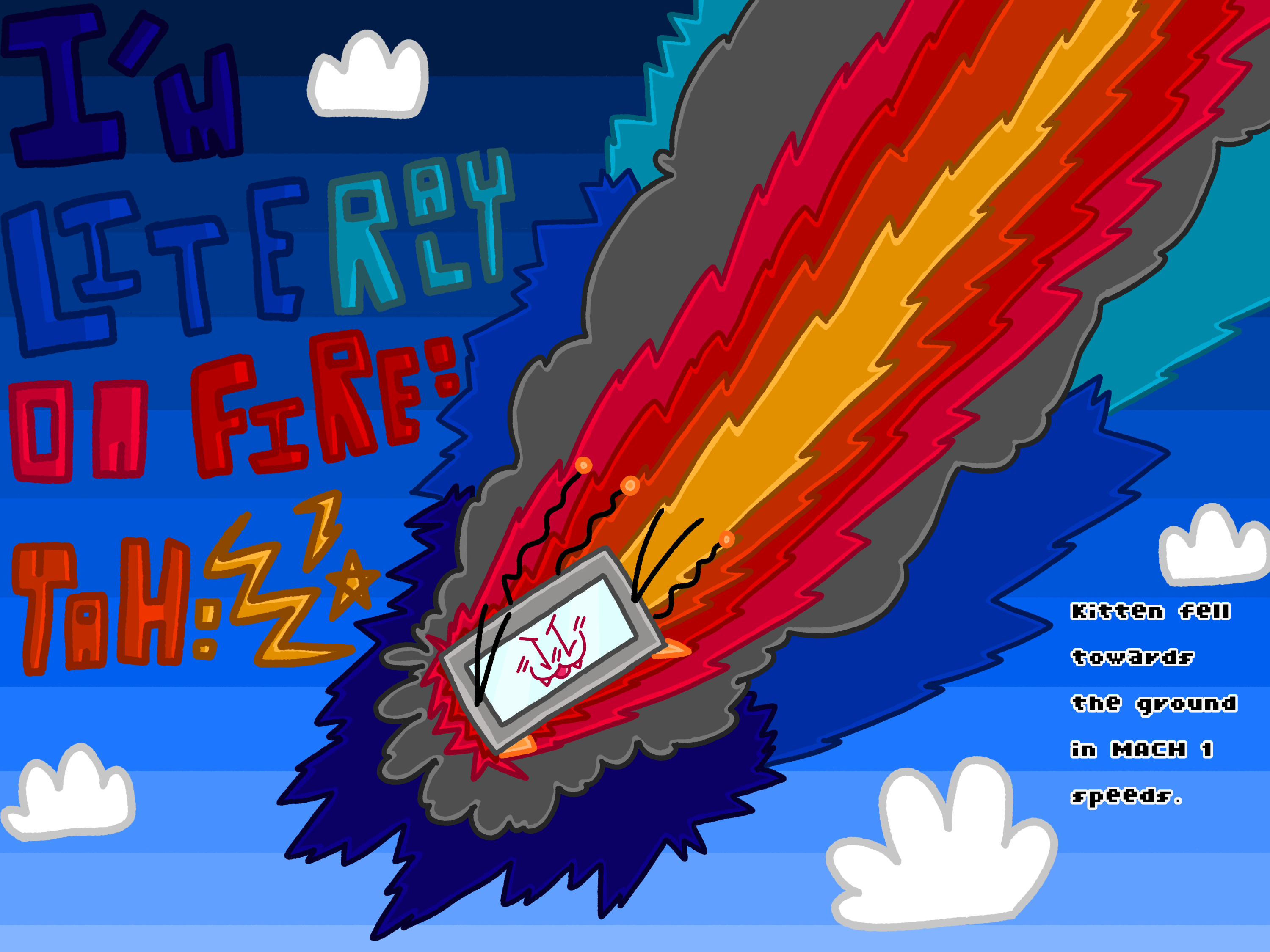 Kitten Asteroid - ibisPaint