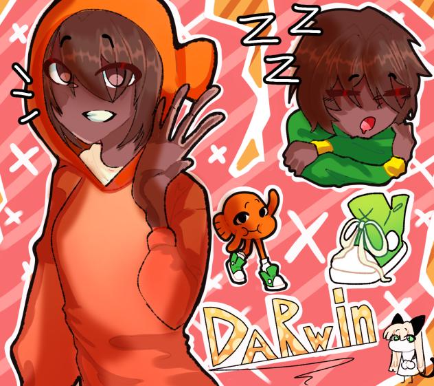 Human Darwin Design! - ibisPaint