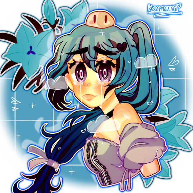 cloud girl - ibisPaint