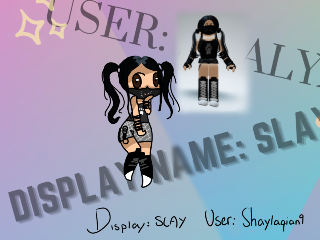 My Roblox avatar (emo) - ibisPaint