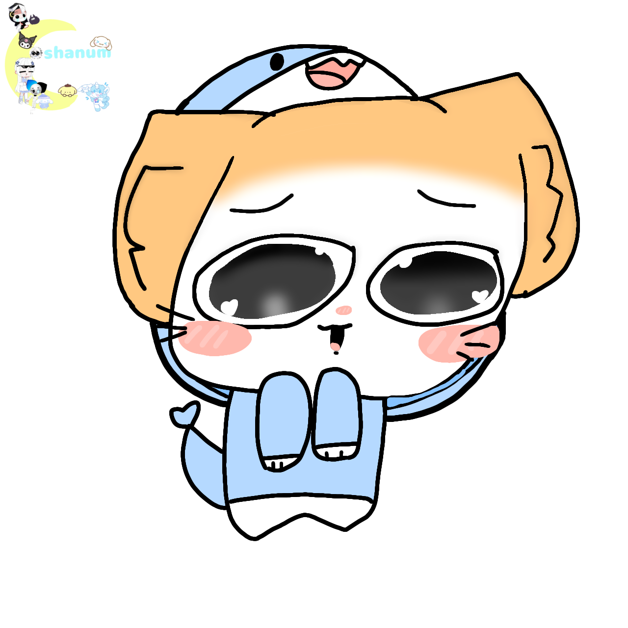 shark cat - ibisPaint