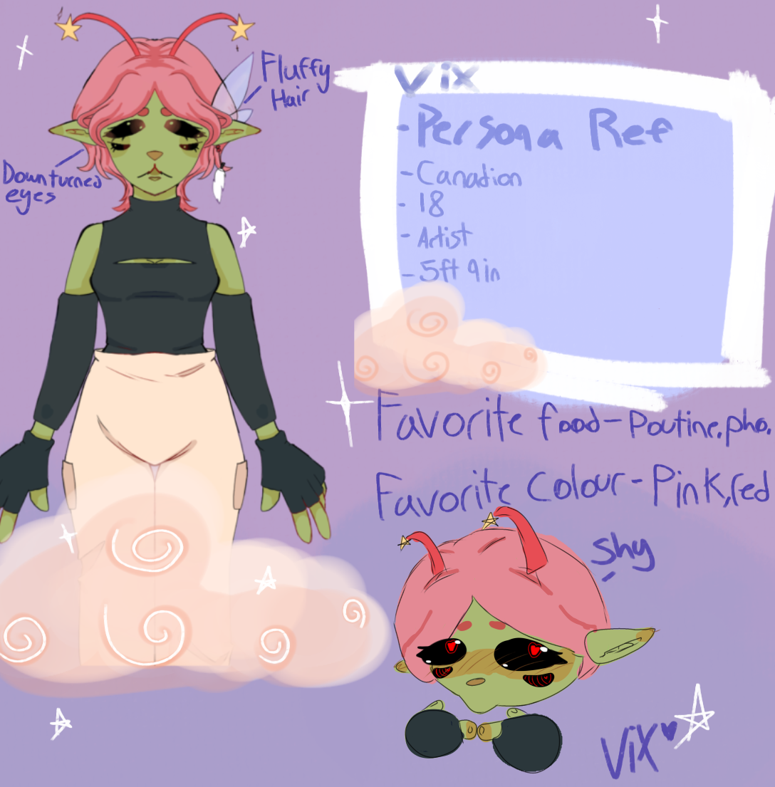 My persona ref VIX - ibisPaint