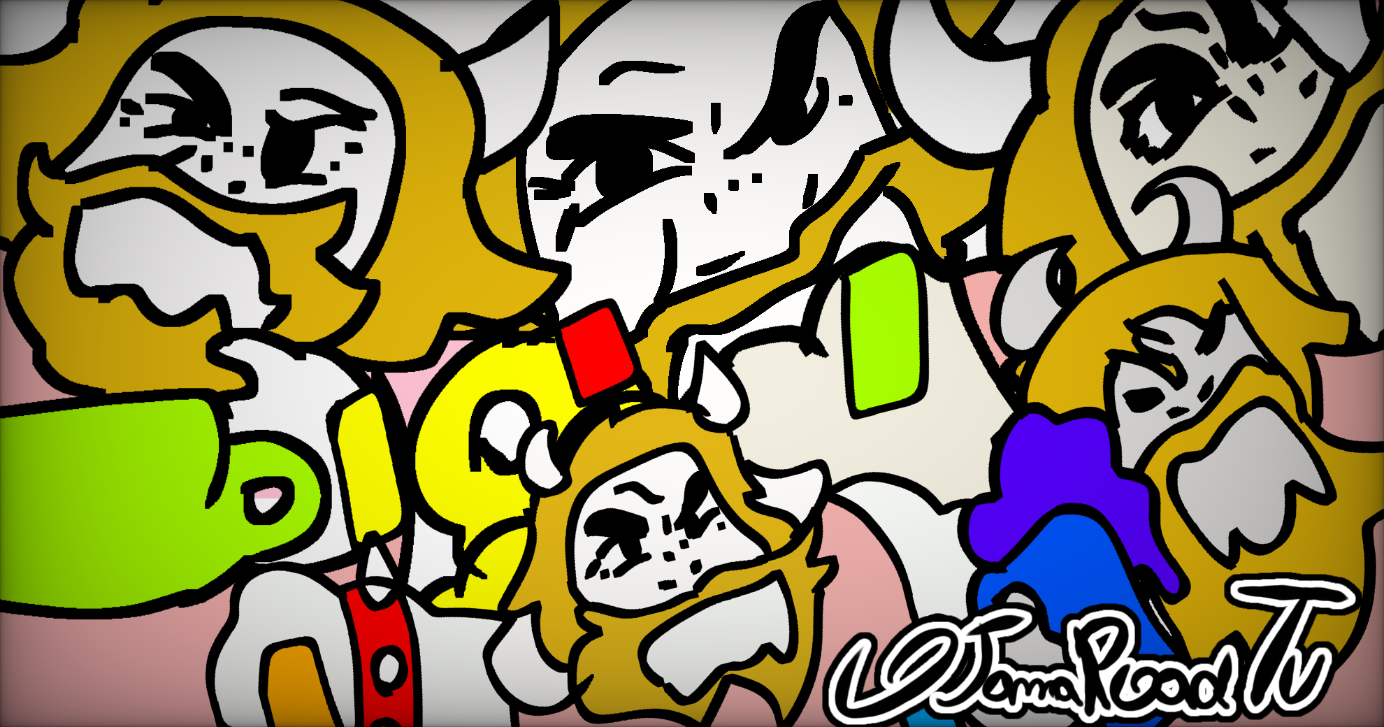 BERGENTRUCK Asgore meme faces - ibisPaint
