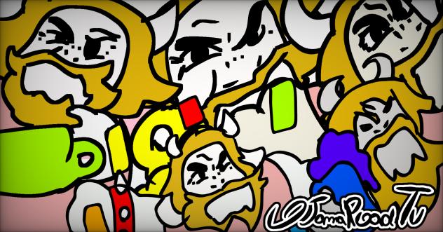 BERGENTRUCK Asgore meme faces - ibisPaint