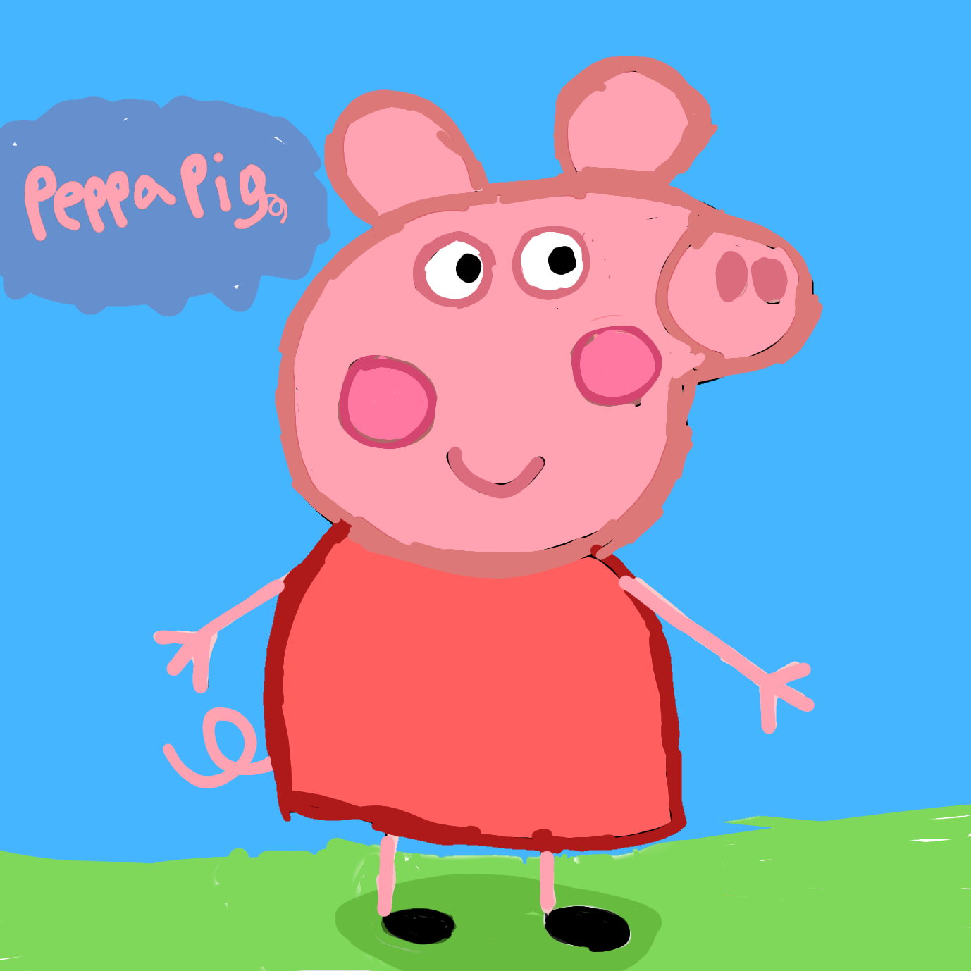 Peppa pig - ibisPaint