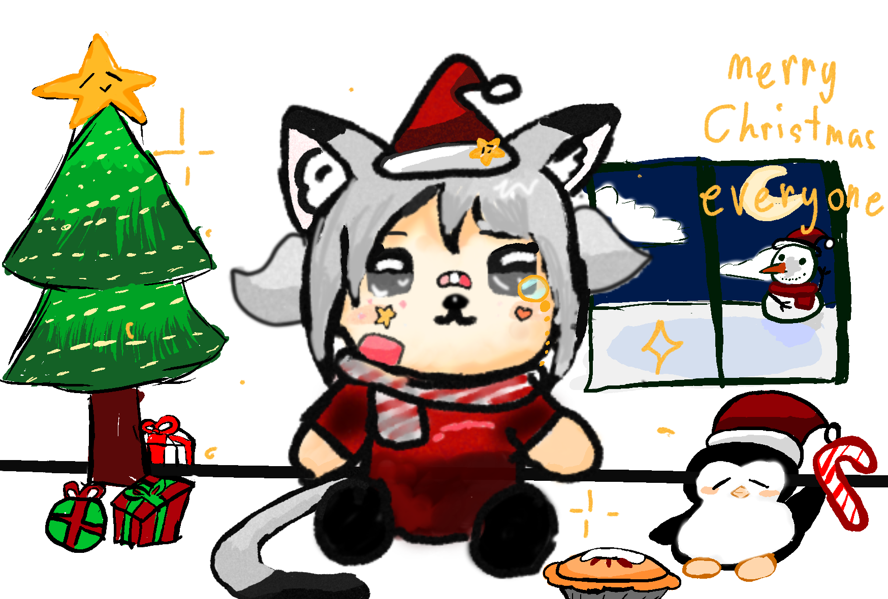 Christmas (sorry I'm late) - ibisPaint