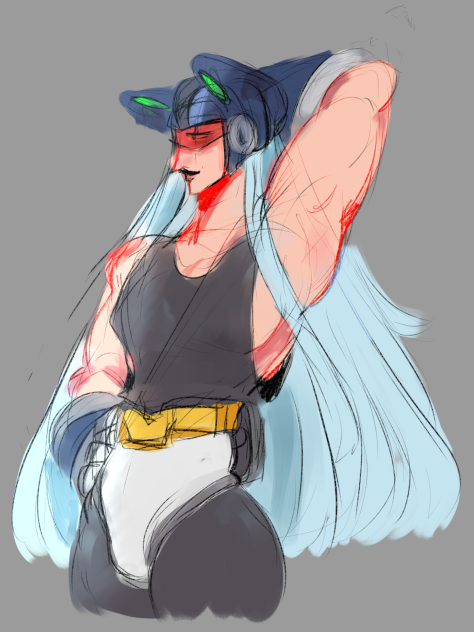 Dynamo megaman x - ibisPaint