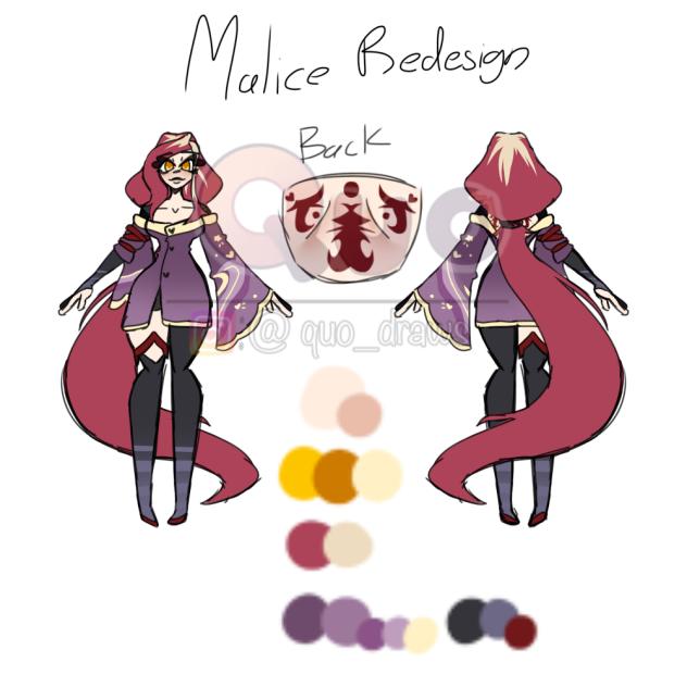 Malice Redesign - ibisPaint