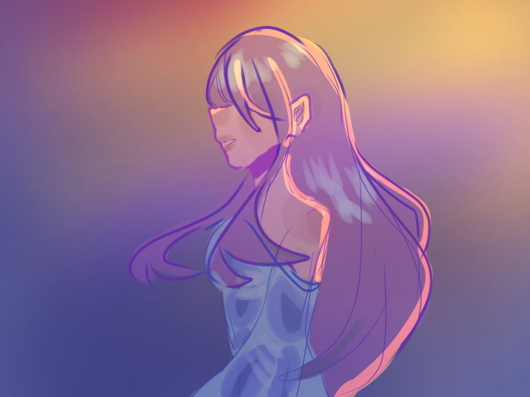 Side View study ^^ - ibisPaint