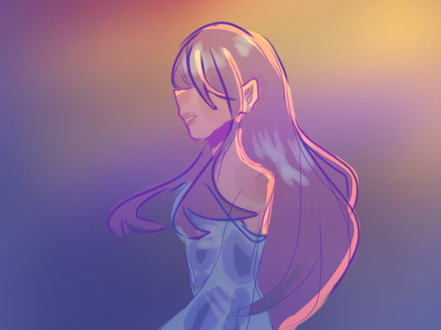 Side View study ^^ - ibisPaint