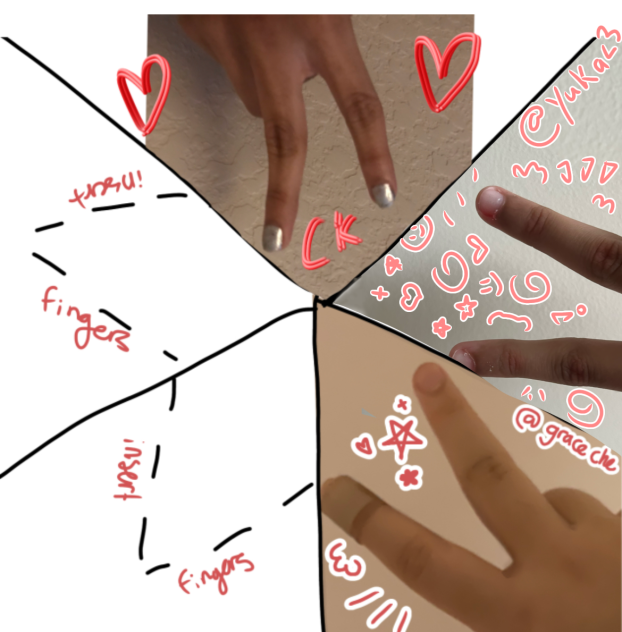 Finger star collab - ibisPaint