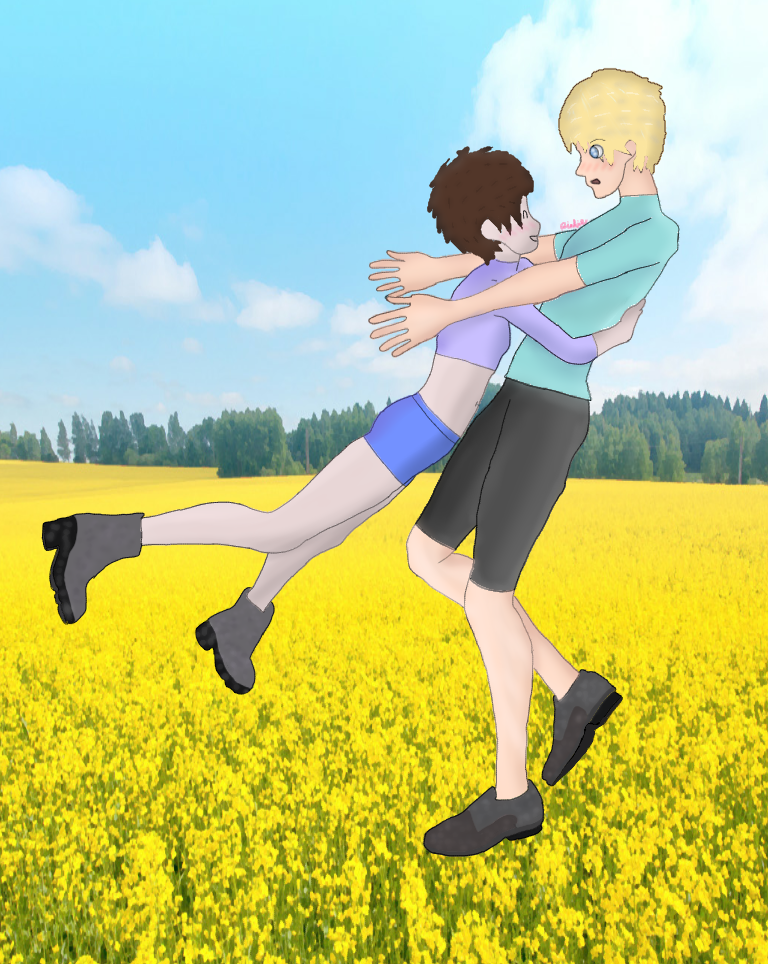 Surprise Hug - ibisPaint