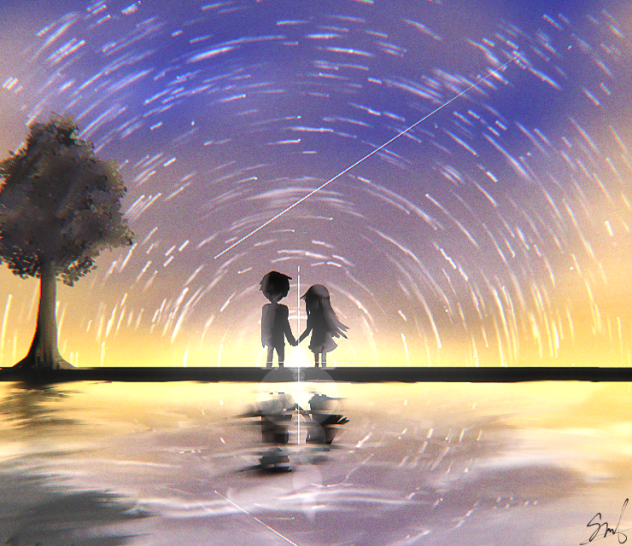 Malam Seribu Bintang - ibisPaint