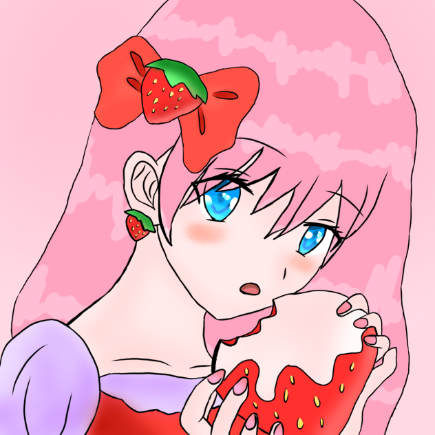 sweet strawberry - ibisPaint