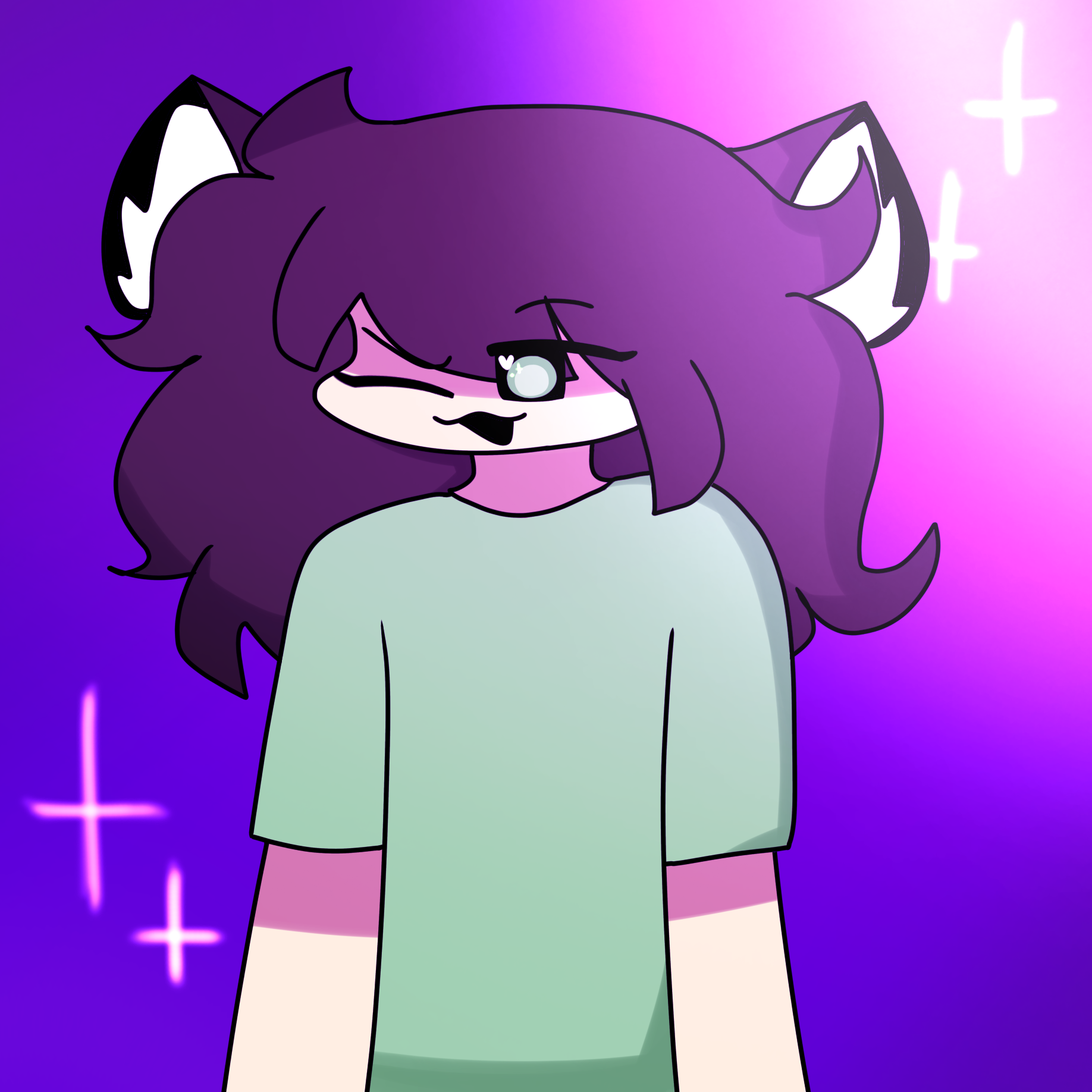 el espacio 💜💙 - ibisPaint