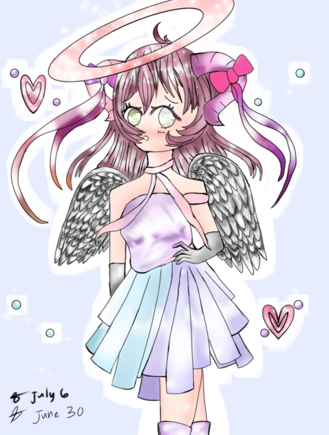 Innocent Angel (finished) - ibisPaint