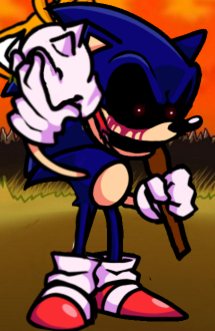 sonic.exe fnf chido - ibisPaint