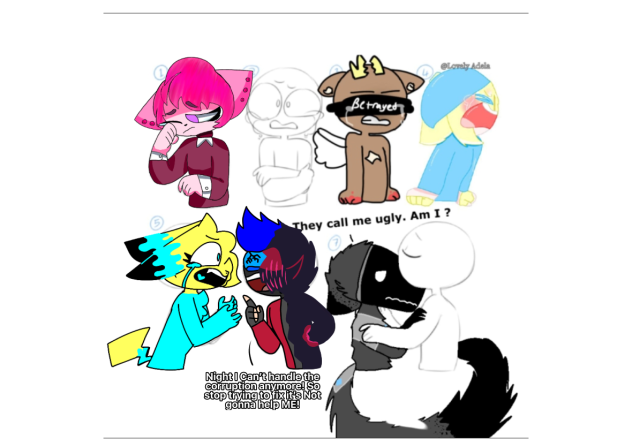 Sad Feeling Collab - ibisPaint