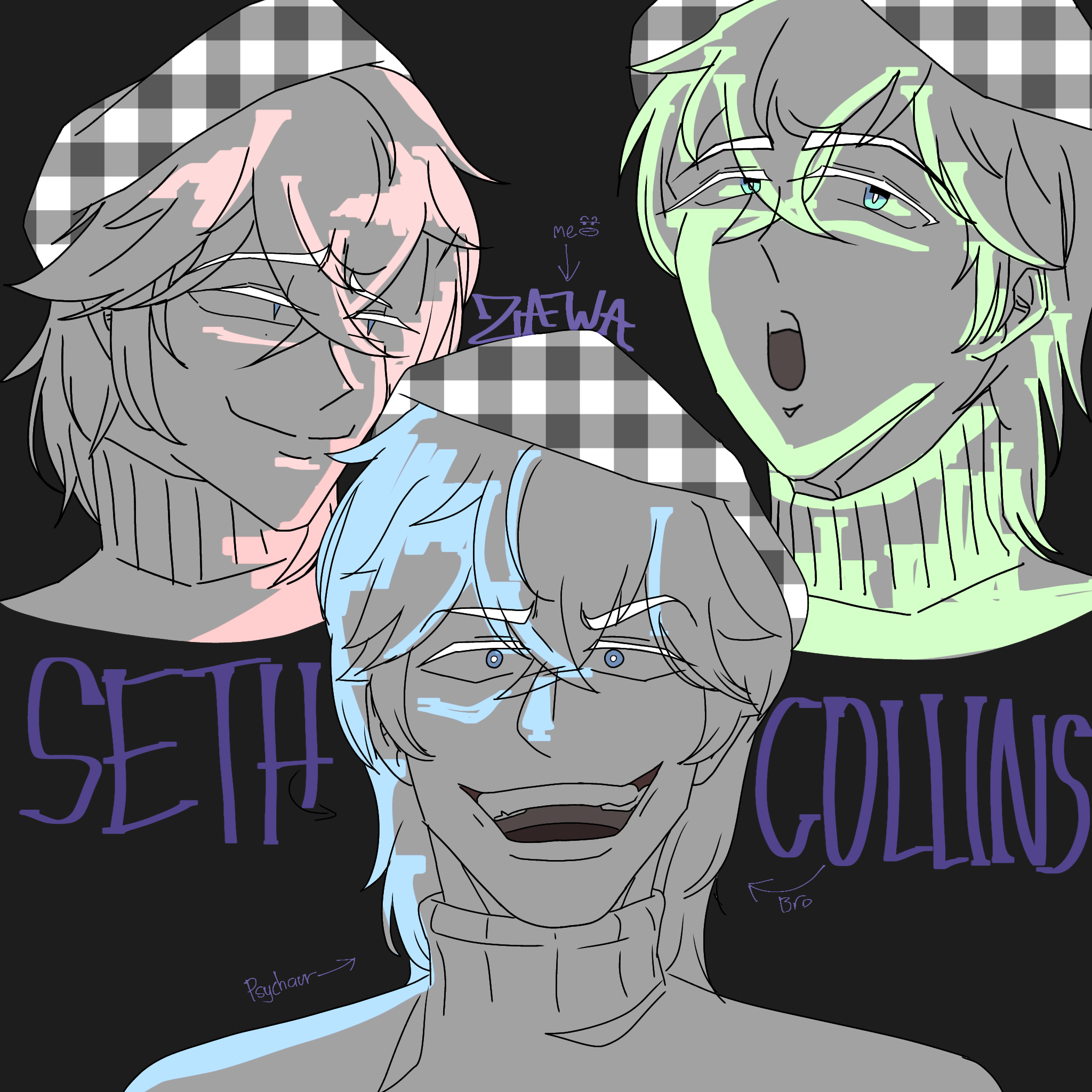 Seth Collins, me oc - ibisPaint