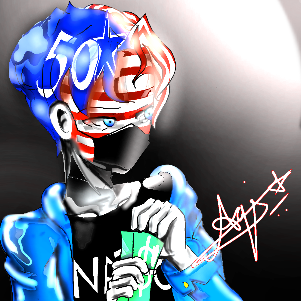 Countryhumans USA - ibisPaint