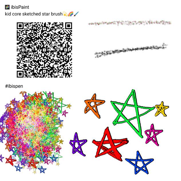 kidcore stars - ibisPaint