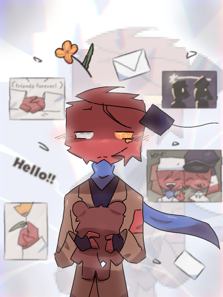 Teddy bear... - ibisPaint