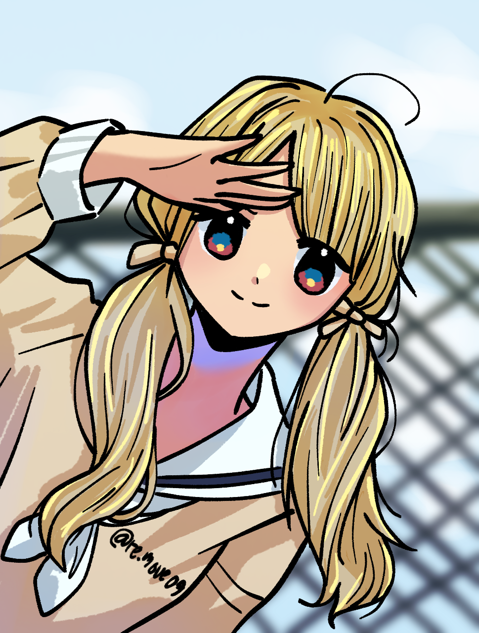 Cute Blonde - ibisPaint