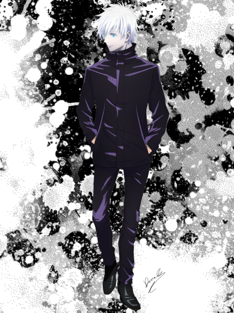 Gojo Satoru editing him - ibisPaint