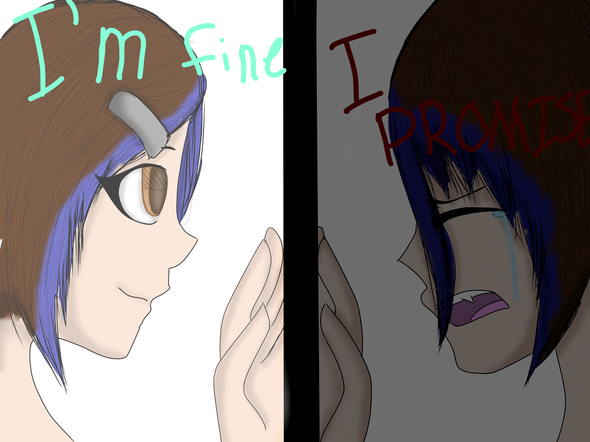 I'm fine I promise... - ibisPaint