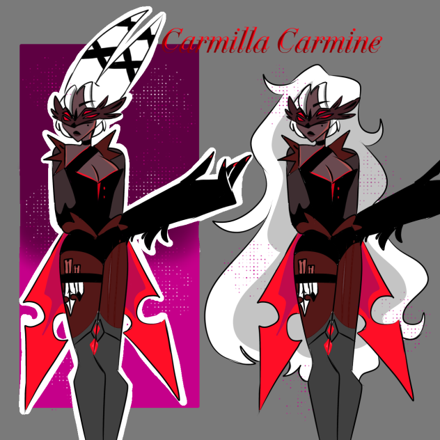 CARMILLA CARMINE REDESIGN - ibisPaint