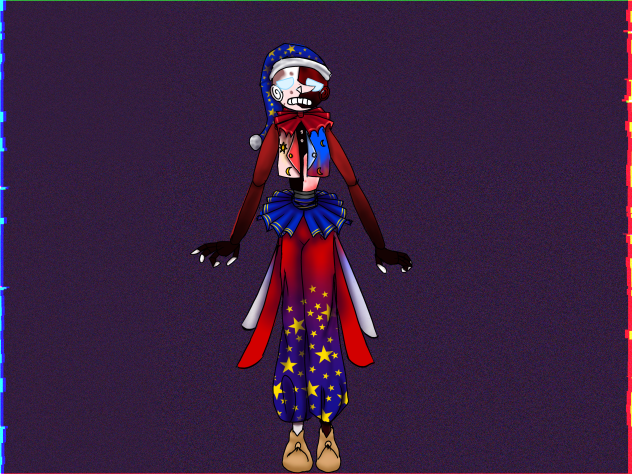 Lunar eclipse design (Security breach) - ibisPaint